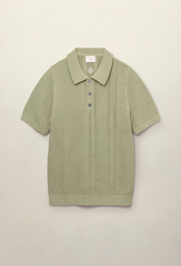 Men's Knitted Polo Shirts | CHÉ Studios