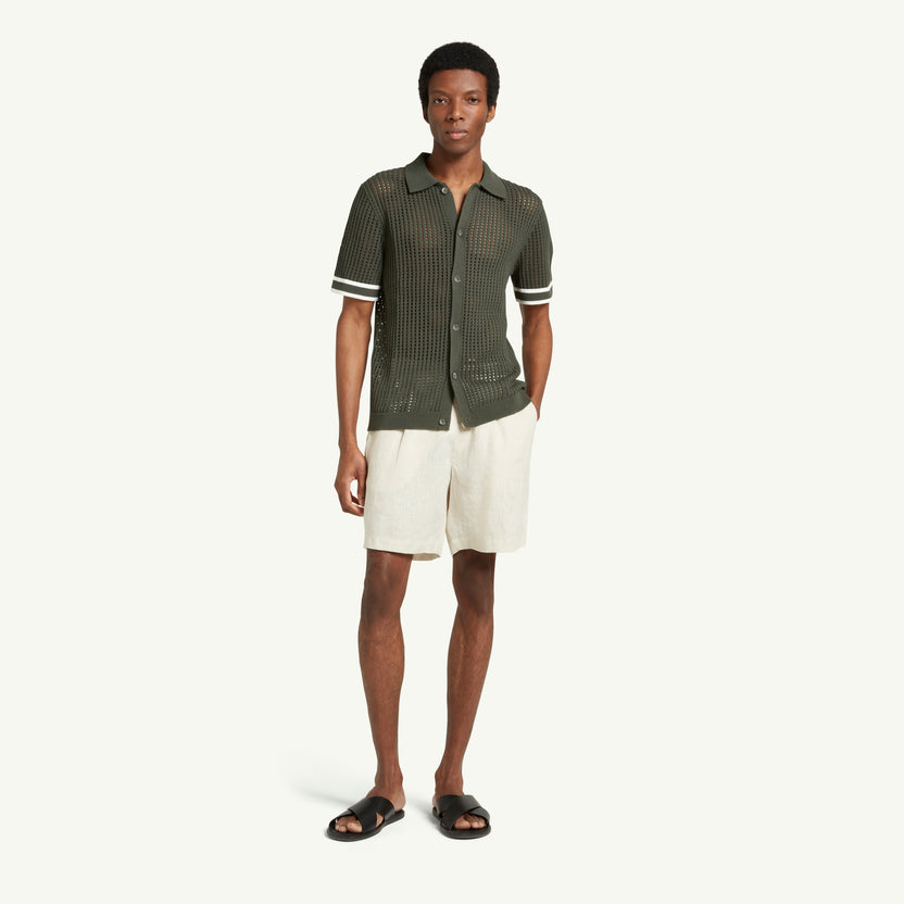Men's Classic Knitted Polo Shirts | CHÉ Studios